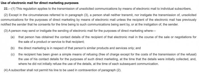 Email is PECR not GDPR - Keepabl TM : Keepabl TM