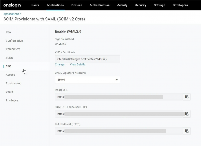 Set up SSO with OneLogin - Keepabl TM : Keepabl TM